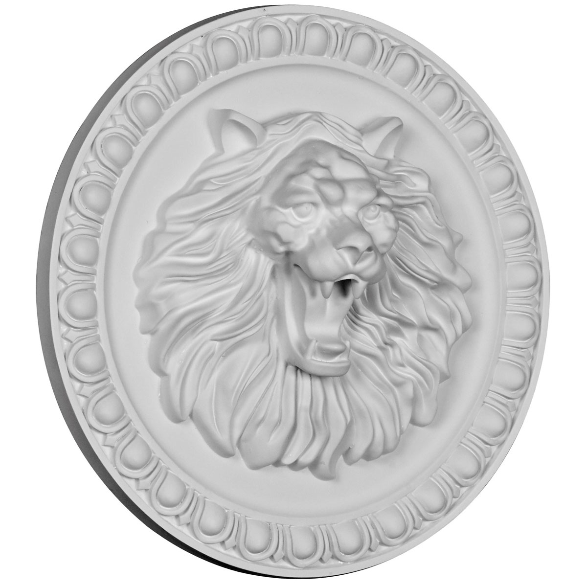 13 3/4"OD x 3 5/8"P Lion Rosette - Inviting Homes Ltd.